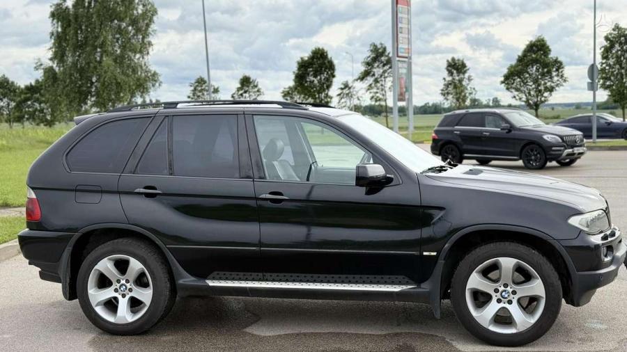 Black BMW X5 2004 in Panevezys, with an engine capacity of 2.99 L and mileage of 360 thousand km for 4500 €, photo 11 on AUTOMOTO.COM.LV
