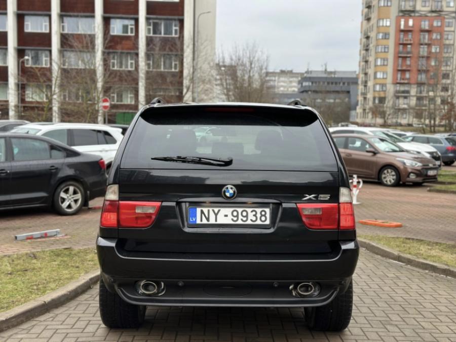 Melns BMW X5 2004 Rīga, ar dzinēja tilpumu 3.00 L un nobraukumu 400 tūkst. km par 4690 €, foto 4 vietnē AUTOMOTO.COM.LV
