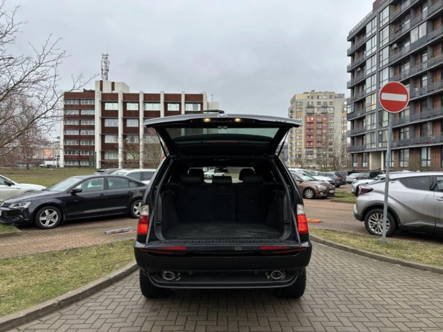 Melns BMW X5 2004 Rīga, ar dzinēja tilpumu 3.00 L un nobraukumu 400 tūkst. km par 4690 €, foto 5 vietnē AUTOMOTO.COM.LV