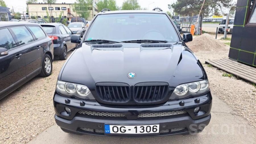 Черный БМВ Х5 2004 в Рига, объемом двигателя 3.00 л и пробегом 309 тыс. км за 7500 €, фото 6 на AUTOMOTO.COM.LV