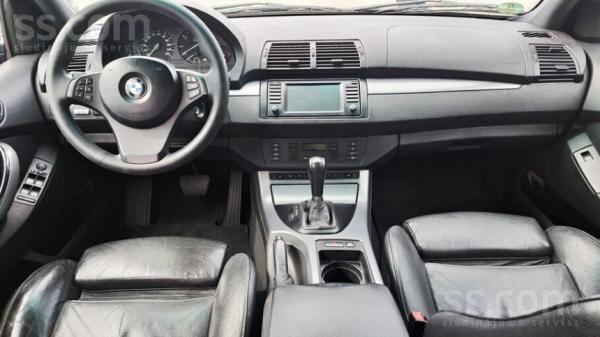 Melns BMW X5 2004 Rīga, ar dzinēja tilpumu 3.00 L un nobraukumu 309 tūkst. km par 7500 €, foto 7 vietnē AUTOMOTO.COM.LV