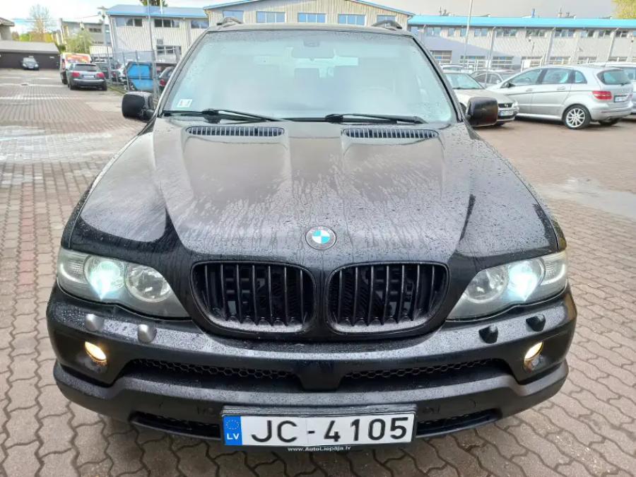 Black BMW X5 2004 in Riga, with an engine capacity of 3.00 L and mileage of 450 thousand km for 4000 €, photo 7 on AUTOMOTO.COM.LV
