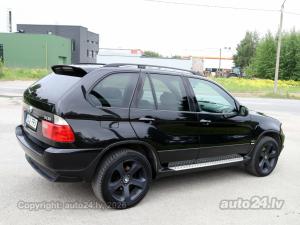 Melns BMW X5 2004 Tallina, ar dzinēja tilpumu 3.00 L un nobraukumu 374 tūkst. km par 4499 €, foto 4 vietnē AUTOMOTO.COM.LV