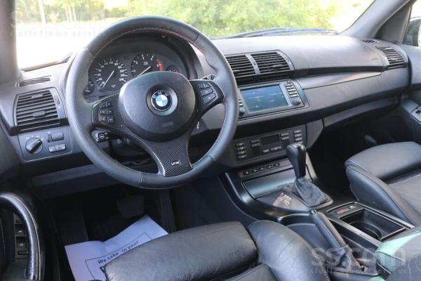 Melns BMW X5 2004 Tukums, ar dzinēja tilpumu 3.00 L un nobraukumu 0 tūkst. km par 4999 €, foto 6 vietnē AUTOMOTO.COM.LV