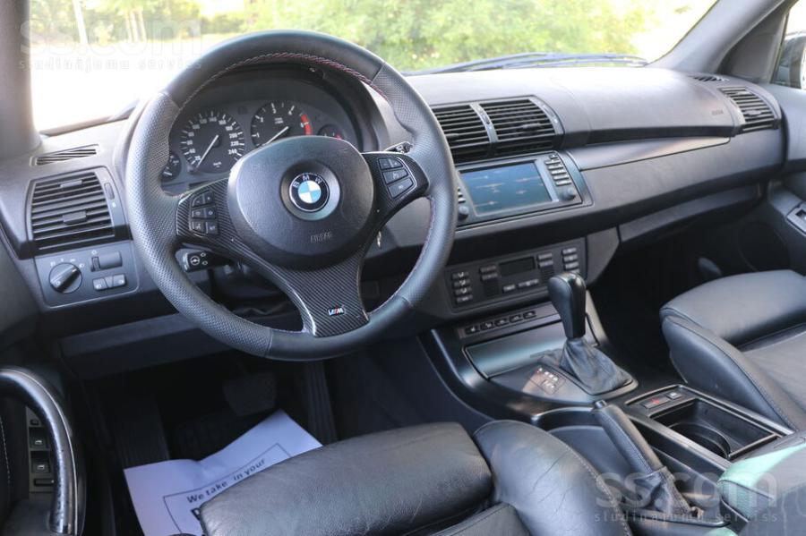 Black BMW X5 2004 in Tukums, with an engine capacity of 3.00 L and mileage of 0 thousand km for 4999 €, photo 7 on AUTOMOTO.COM.LV