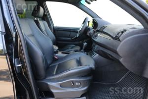 Black BMW X5 2004 in Tukums, with an engine capacity of 3.00 L and mileage of 0 thousand km for 4999 €, photo 8 on AUTOMOTO.COM.LV