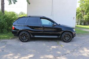 Black BMW X5 2004 in Tukums, with an engine capacity of 3.00 L and mileage of 0 thousand km for 4999 €, photo 11 on AUTOMOTO.COM.LV