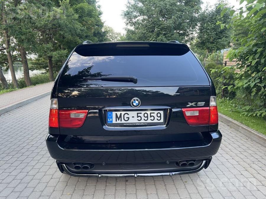 Melns BMW X5 2004 Ludza, ar dzinēja tilpumu 3.00 L un nobraukumu 330 tūkst. km par 7400 €, foto 6 vietnē AUTOMOTO.COM.LV