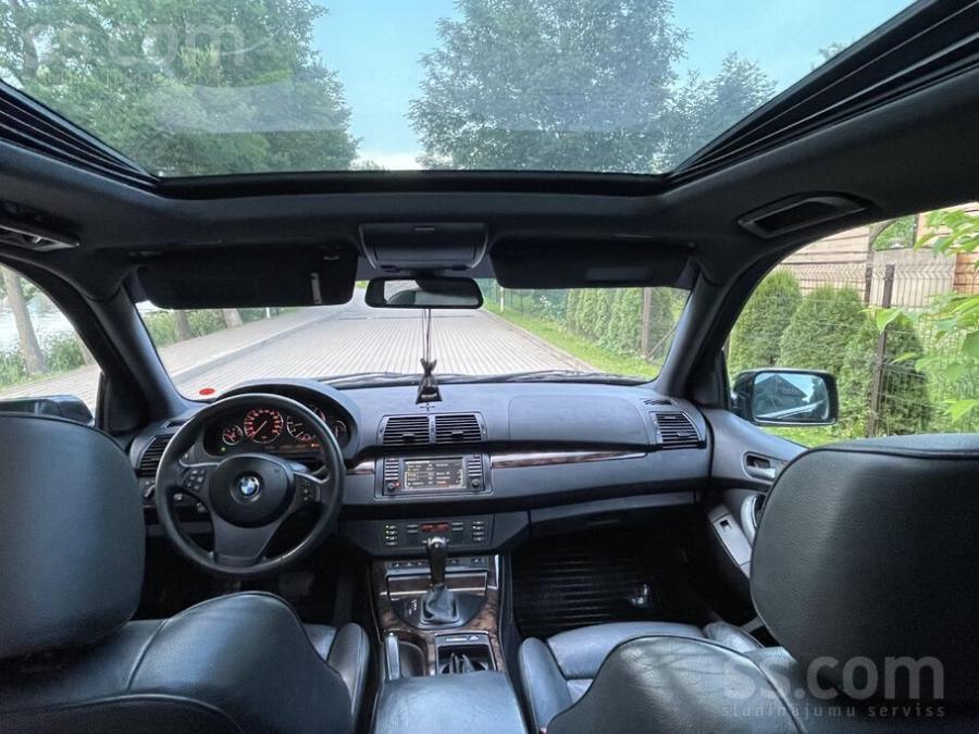 Melns BMW X5 2004 Ludza, ar dzinēja tilpumu 3.00 L un nobraukumu 330 tūkst. km par 7400 €, foto 12 vietnē AUTOMOTO.COM.LV