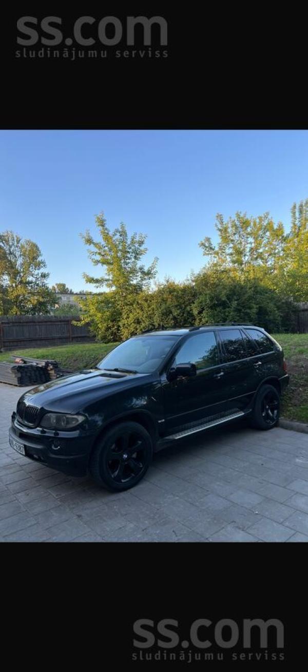 Melns BMW X5 2004 Rīga, ar dzinēja tilpumu 3.00 L un nobraukumu 300 tūkst. km par 3000 €, foto 4 vietnē AUTOMOTO.COM.LV