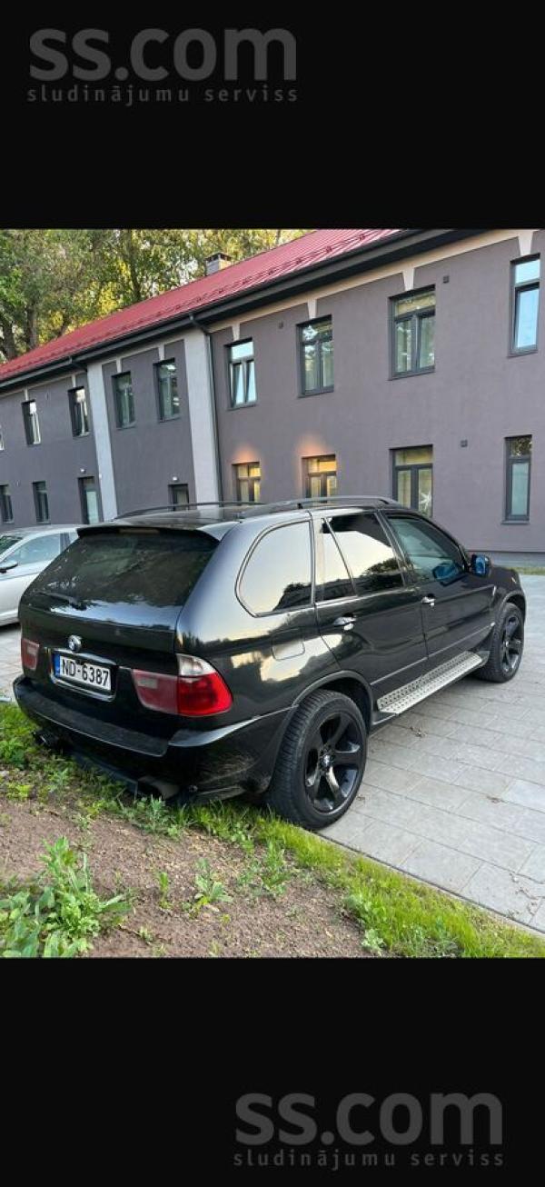 Melns BMW X5 2004 Rīga, ar dzinēja tilpumu 3.00 L un nobraukumu 300 tūkst. km par 3000 €, foto 5 vietnē AUTOMOTO.COM.LV