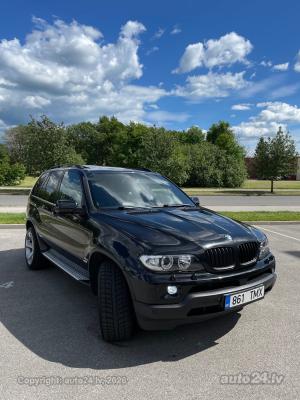 Black BMW X5 2004 in Tartu, with an engine capacity of 3.00 L and mileage of 242 thousand km for 8499 €, photo 3 on AUTOMOTO.COM.LV