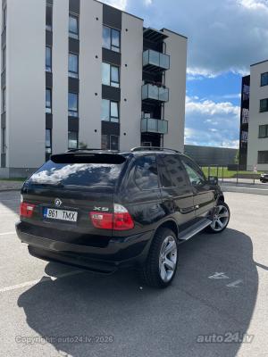 Black BMW X5 2004 in Tartu, with an engine capacity of 3.00 L and mileage of 242 thousand km for 8499 €, photo 5 on AUTOMOTO.COM.LV
