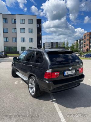 Black BMW X5 2004 in Tartu, with an engine capacity of 3.00 L and mileage of 242 thousand km for 8499 €, photo 6 on AUTOMOTO.COM.LV