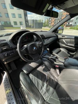 Black BMW X5 2004 in Tartu, with an engine capacity of 3.00 L and mileage of 242 thousand km for 8499 €, photo 9 on AUTOMOTO.COM.LV