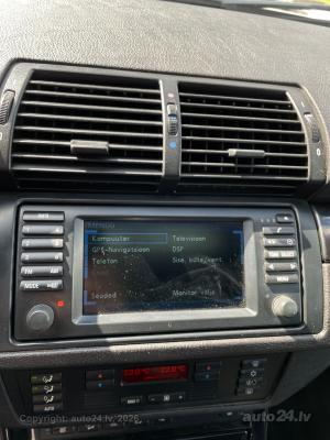 Black BMW X5 2004 in Tartu, with an engine capacity of 3.00 L and mileage of 242 thousand km for 8499 €, photo 13 on AUTOMOTO.COM.LV