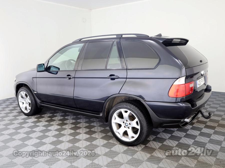 Black BMW X5 2004 in Tallinn, with an engine capacity of 3.00 L and mileage of 657 thousand km for 2699 €, photo 5 on AUTOMOTO.COM.LV