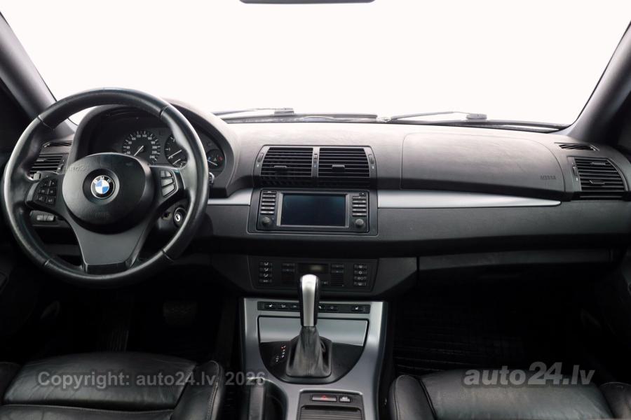 Black BMW X5 2004 in Tallinn, with an engine capacity of 3.00 L and mileage of 657 thousand km for 2699 €, photo 6 on AUTOMOTO.COM.LV