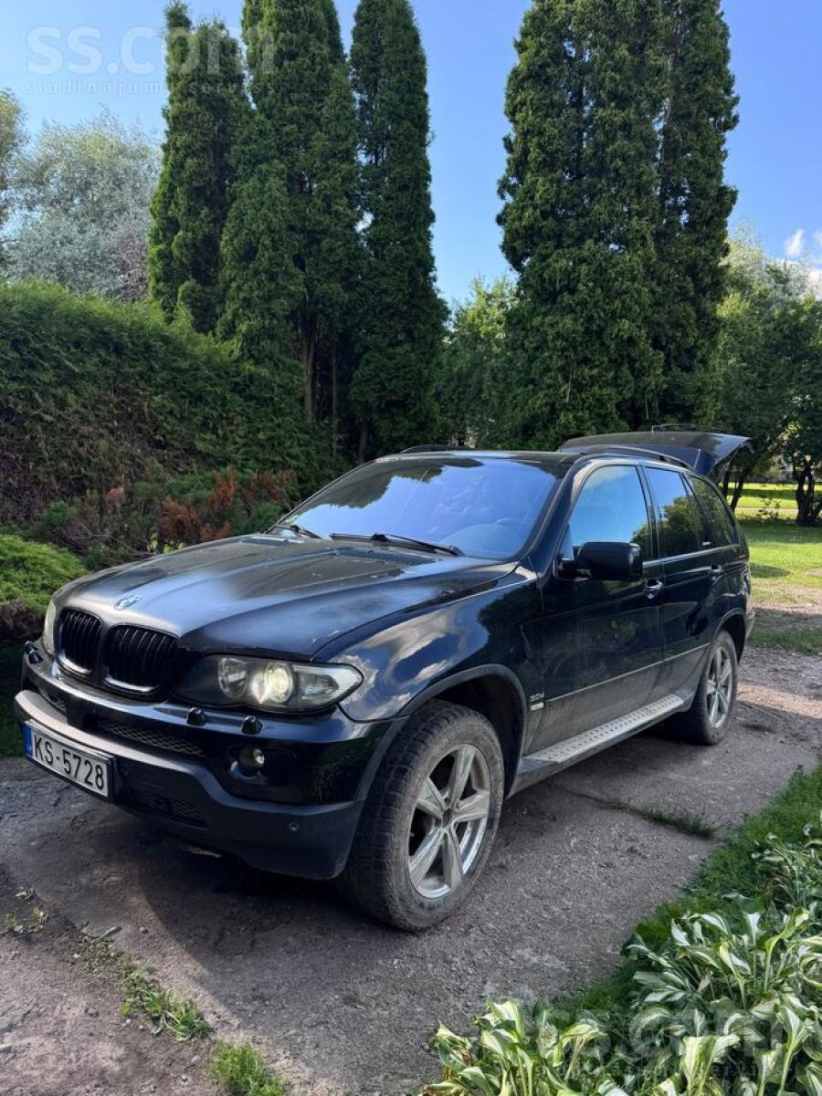 Melns BMW X5 2004 Ventspils, ar dzinēja tilpumu 3.00 L un nobraukumu 355 tūkst. km par 2600 €, foto 3 vietnē AUTOMOTO.COM.LV