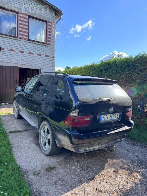 Melns BMW X5 2004 Ventspils, ar dzinēja tilpumu 3.00 L un nobraukumu 355 tūkst. km par 2600 €, foto 3 vietnē AUTOMOTO.COM.LV