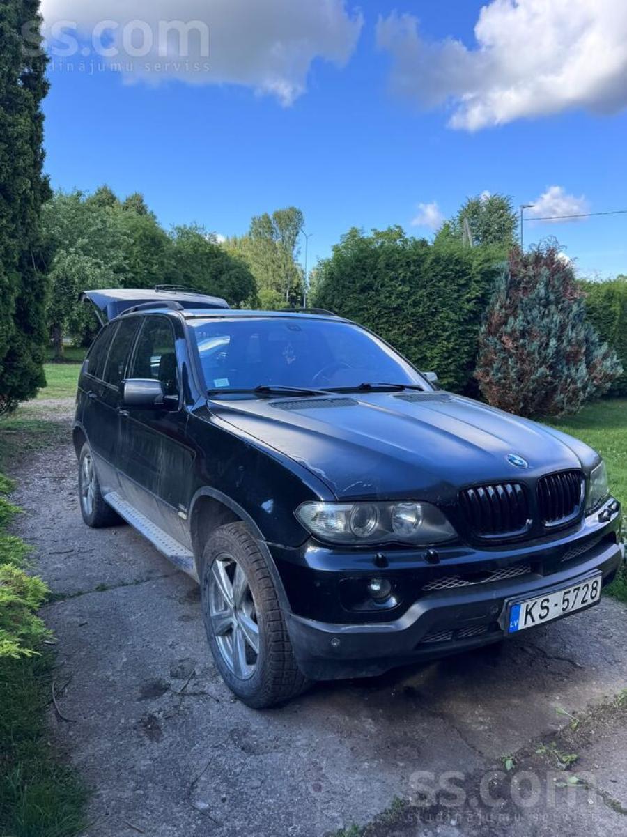 Melns BMW X5 2004 Ventspils, ar dzinēja tilpumu 3.00 L un nobraukumu 355 tūkst. km par 2600 €, foto 5 vietnē AUTOMOTO.COM.LV