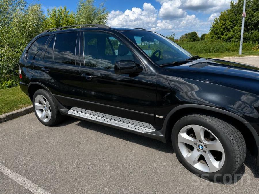 Melns BMW X5 2004 Rīga, ar dzinēja tilpumu 3.00 L un nobraukumu 335 tūkst. km par 5900 €, foto 8 vietnē AUTOMOTO.COM.LV