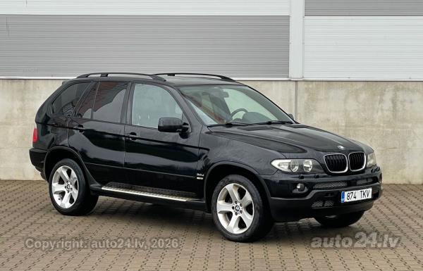 Melns BMW X5 2004 Tallina, ar dzinēja tilpumu 3.00 L un nobraukumu 405 tūkst. km par 2990 €, foto 1 vietnē AUTOMOTO.COM.LV