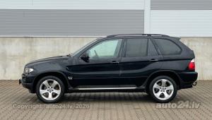 Black BMW X5 2004 in Tallinn, with an engine capacity of 3.00 L and mileage of 405 thousand km for 2990 €, photo 4 on AUTOMOTO.COM.LV