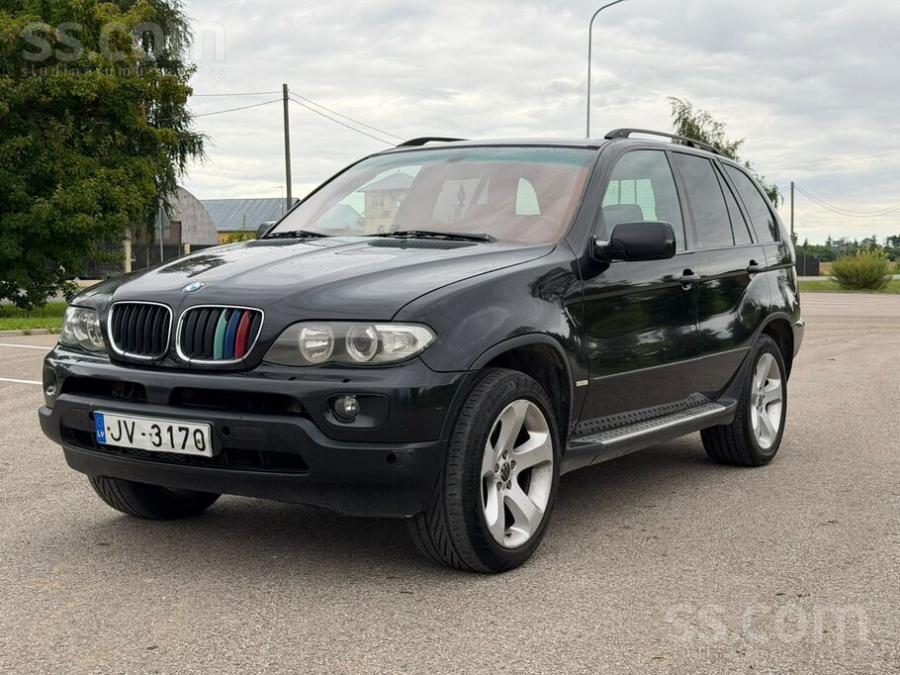 Melns BMW X5 2004 Bauska, ar dzinēja tilpumu 3.00 L un nobraukumu 525 tūkst. km par 3300 €, foto 3 vietnē AUTOMOTO.COM.LV