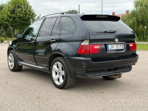 Melns BMW X5 2004 Bauska, ar dzinēja tilpumu 3.00 L un nobraukumu 525 tūkst. km par 3300 €, foto 4 vietnē AUTOMOTO.COM.LV