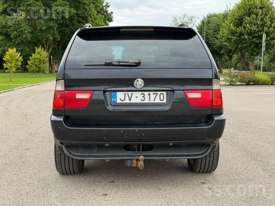 Melns BMW X5 2004 Bauska, ar dzinēja tilpumu 3.00 L un nobraukumu 525 tūkst. km par 3300 €, foto 5 vietnē AUTOMOTO.COM.LV