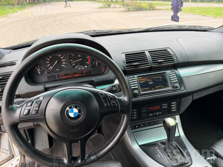 Melns BMW X5 2004 Bauska, ar dzinēja tilpumu 3.00 L un nobraukumu 525 tūkst. km par 3300 €, foto 12 vietnē AUTOMOTO.COM.LV