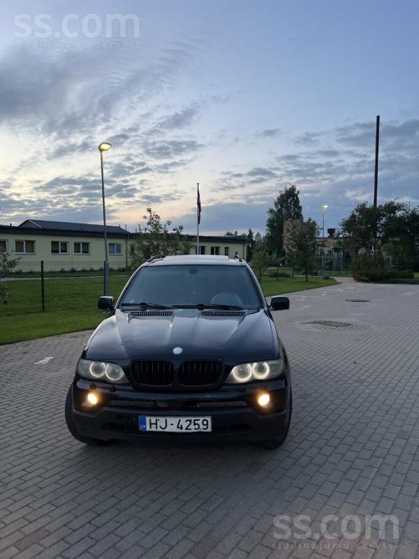 Melns BMW X5 2004 Jelgava, ar dzinēja tilpumu 3.00 L un nobraukumu 600 tūkst. km par 3500 €, foto 4 vietnē AUTOMOTO.COM.LV