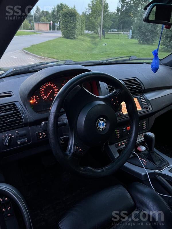 Melns BMW X5 2004 Jelgava, ar dzinēja tilpumu 3.00 L un nobraukumu 600 tūkst. km par 3500 €, foto 8 vietnē AUTOMOTO.COM.LV