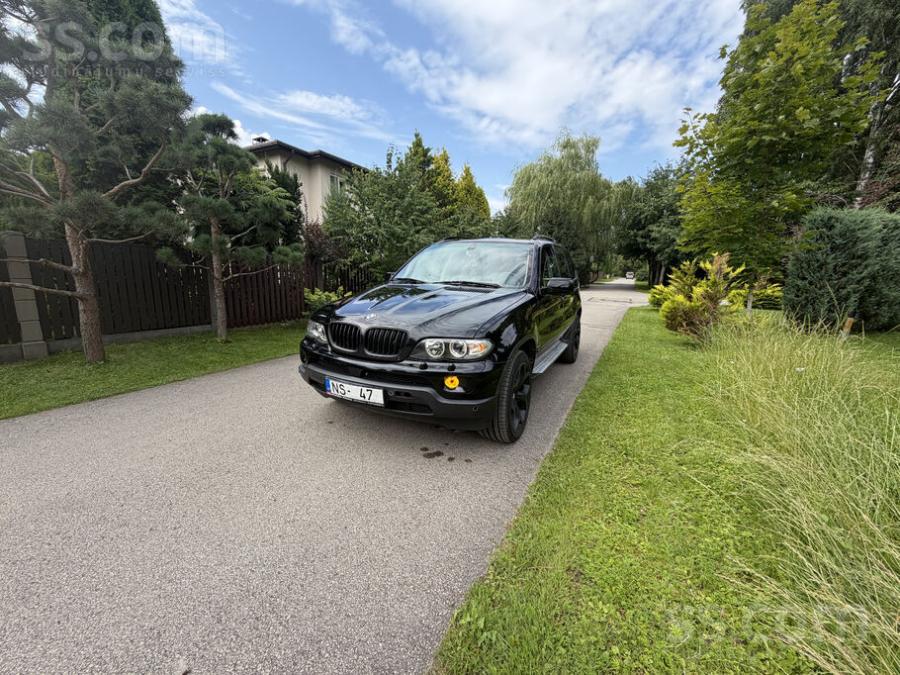 Melns BMW X5 2004 Rīga, ar dzinēja tilpumu 3.00 L un nobraukumu 376 tūkst. km par 5400 €, foto 1 vietnē AUTOMOTO.COM.LV