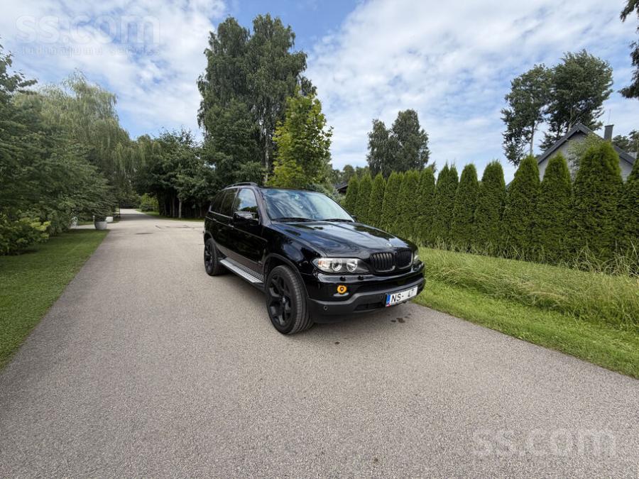Melns BMW X5 2004 Rīga, ar dzinēja tilpumu 3.00 L un nobraukumu 376 tūkst. km par 5400 €, foto 3 vietnē AUTOMOTO.COM.LV