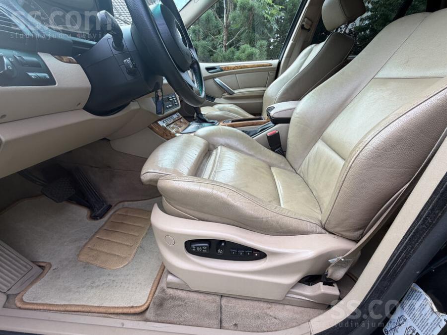 Melns BMW X5 2004 Rīga, ar dzinēja tilpumu 3.00 L un nobraukumu 376 tūkst. km par 5400 €, foto 15 vietnē AUTOMOTO.COM.LV