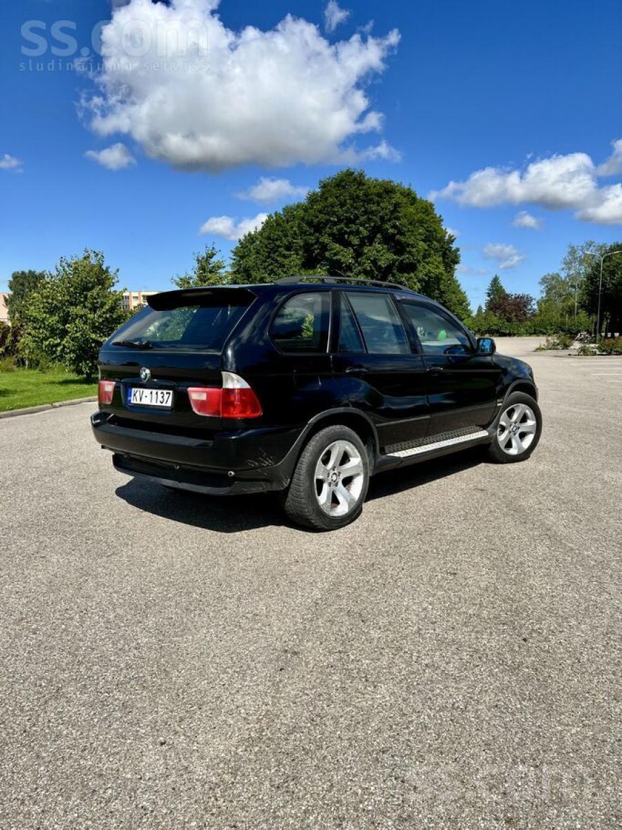 Melns BMW X5 2004 Jūrmala, ar dzinēja tilpumu 3.00 L un nobraukumu 395 tūkst. km par 4550 €, foto 6 vietnē AUTOMOTO.COM.LV