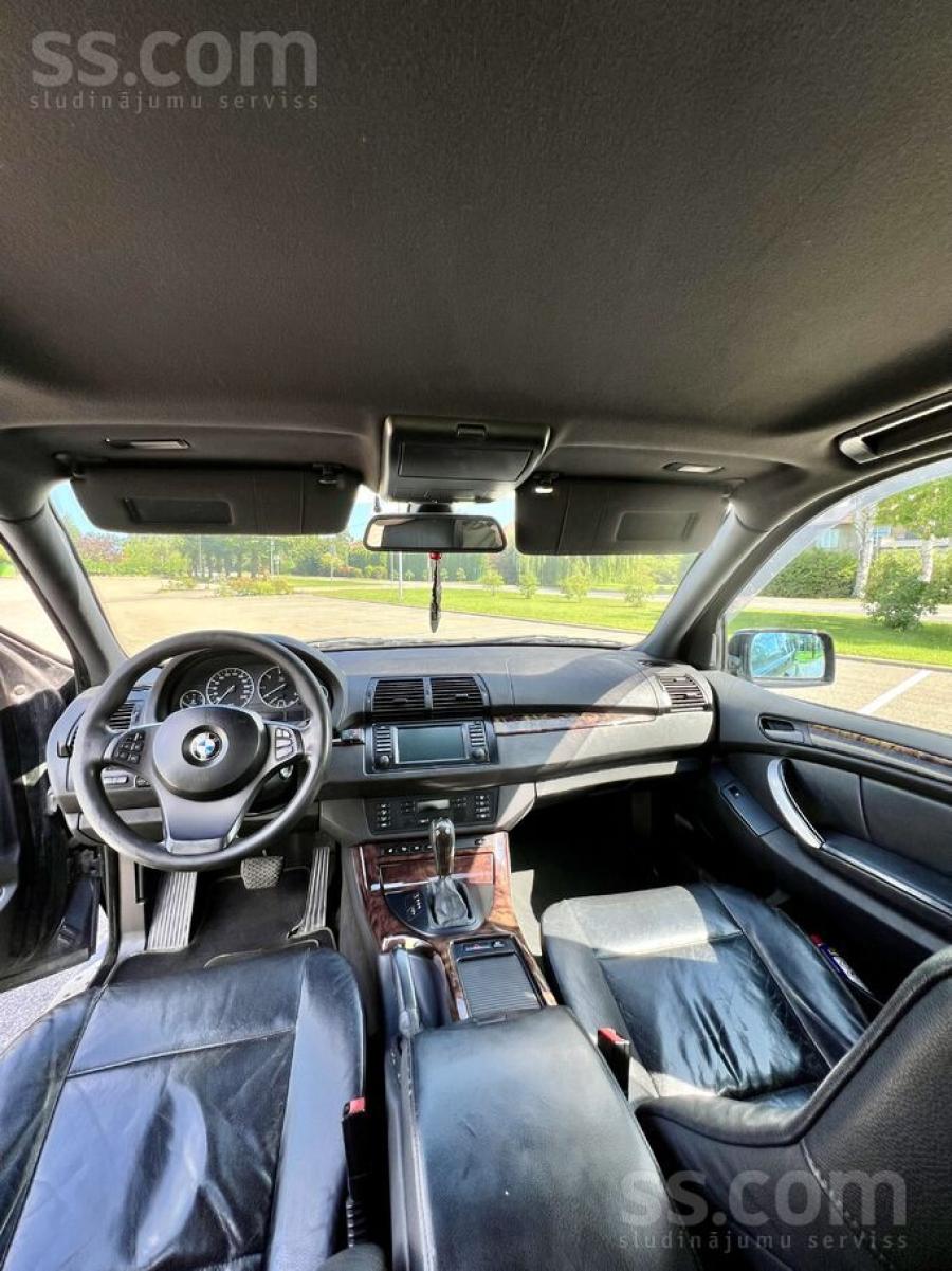 Melns BMW X5 2004 Jūrmala, ar dzinēja tilpumu 3.00 L un nobraukumu 395 tūkst. km par 4550 €, foto 8 vietnē AUTOMOTO.COM.LV