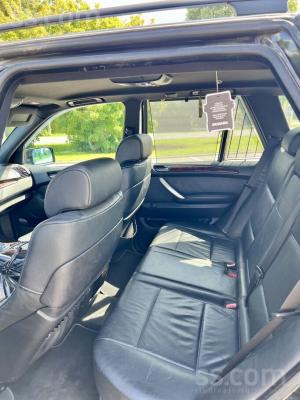 Melns BMW X5 2004 Jūrmala, ar dzinēja tilpumu 3.00 L un nobraukumu 395 tūkst. km par 4550 €, foto 10 vietnē AUTOMOTO.COM.LV