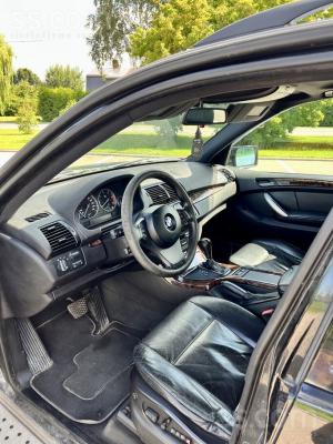 Melns BMW X5 2004 Jūrmala, ar dzinēja tilpumu 3.00 L un nobraukumu 395 tūkst. km par 4550 €, foto 11 vietnē AUTOMOTO.COM.LV