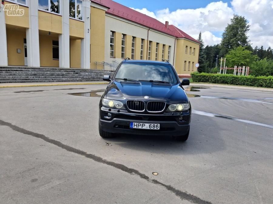Черный БМВ Х5 2004 в Вильнюс, объемом двигателя 3.00 л и пробегом 357 тыс. км за 4300 €, фото 3 на AUTOMOTO.COM.LV