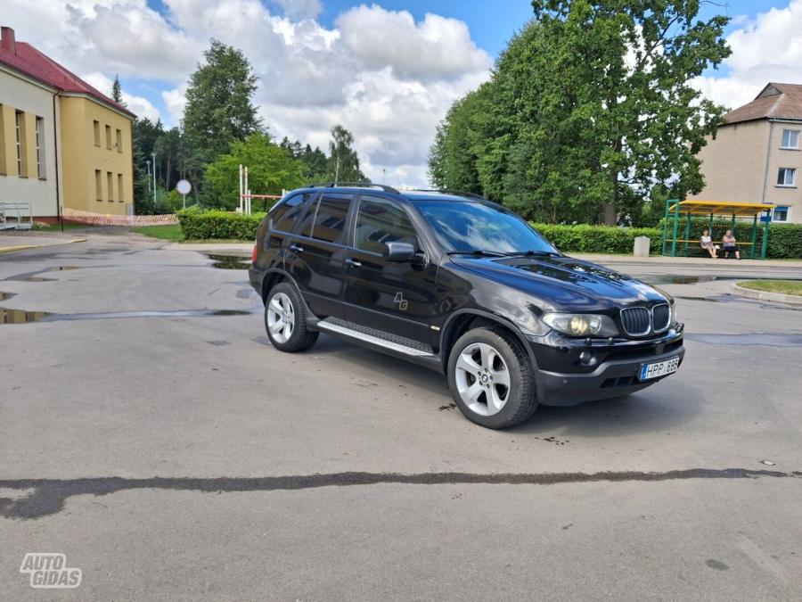 Черный БМВ Х5 2004 в Вильнюс, объемом двигателя 3.00 л и пробегом 357 тыс. км за 4300 €, фото 4 на AUTOMOTO.COM.LV