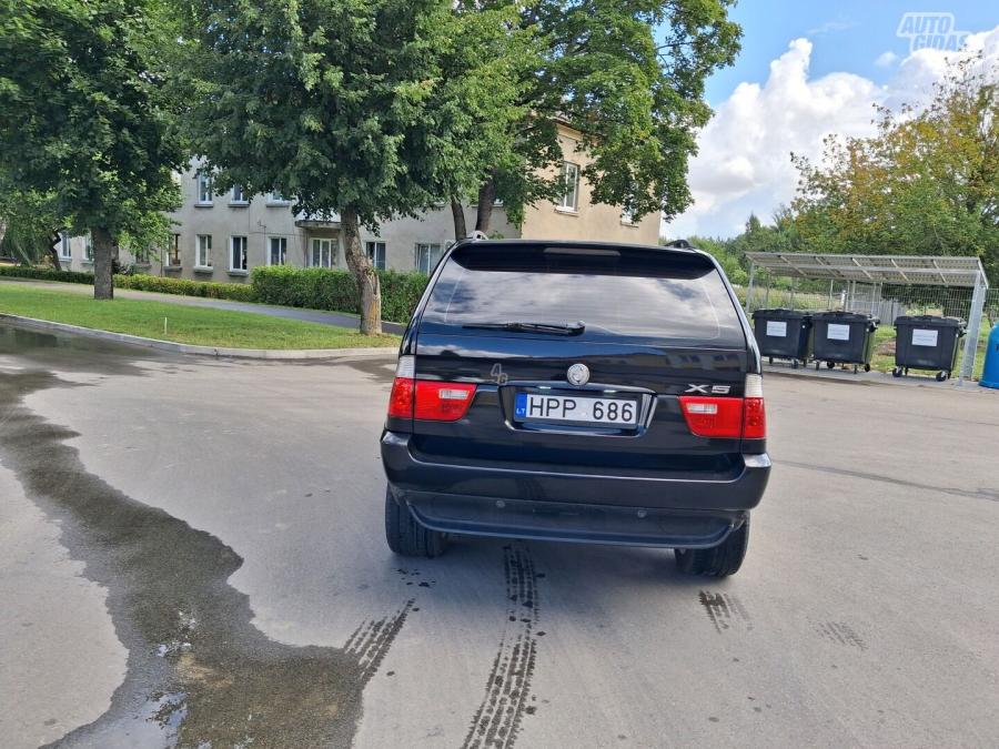 Черный БМВ Х5 2004 в Вильнюс, объемом двигателя 3.00 л и пробегом 357 тыс. км за 4300 €, фото 7 на AUTOMOTO.COM.LV