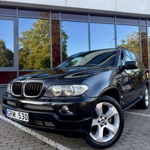 Melns BMW X5 2004 Kaišiadorys, ar dzinēja tilpumu 2.99 L un nobraukumu 223 tūkst. km par 4750 €, foto  vietnē AUTOMOTO.COM.LV