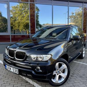 Black BMW X5 2004 in Kaisiadorys, with an engine capacity of 2.99 L and mileage of 223 thousand km for 4750 €, photo 4 on AUTOMOTO.COM.LV