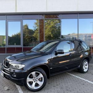 Black BMW X5 2004 in Kaisiadorys, with an engine capacity of 2.99 L and mileage of 223 thousand km for 4750 €, photo 8 on AUTOMOTO.COM.LV