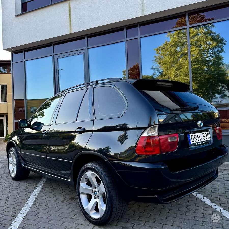 Black BMW X5 2004 in Kaisiadorys, with an engine capacity of 2.99 L and mileage of 223 thousand km for 4750 €, photo 9 on AUTOMOTO.COM.LV