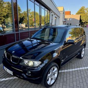 Black BMW X5 2004 in Kaisiadorys, with an engine capacity of 2.99 L and mileage of 223 thousand km for 4750 €, photo 13 on AUTOMOTO.COM.LV