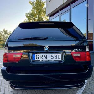 Black BMW X5 2004 in Kaisiadorys, with an engine capacity of 2.99 L and mileage of 223 thousand km for 4750 €, photo 17 on AUTOMOTO.COM.LV